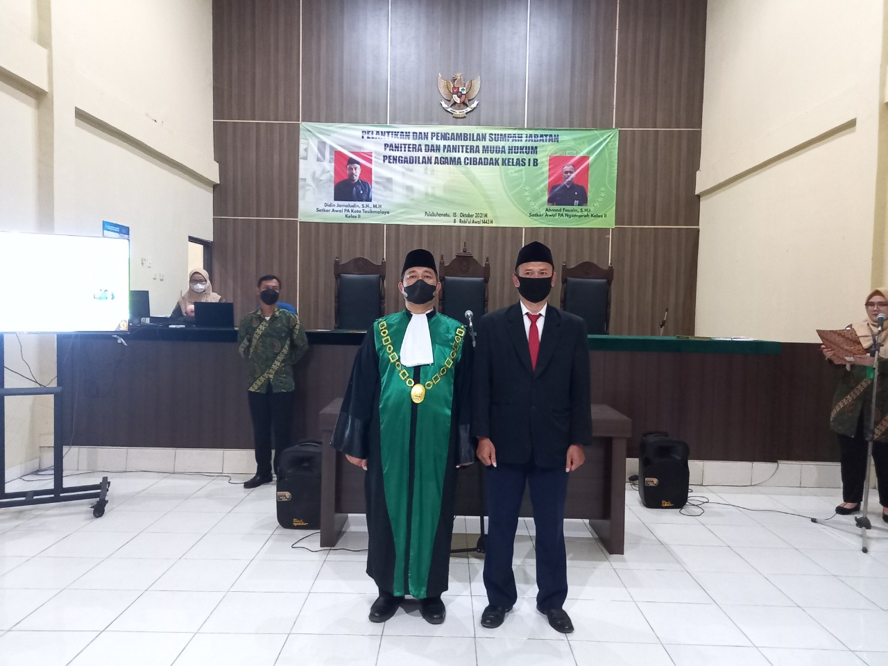 Pelantikan Panitera dan Panitera Muda di Cibadak